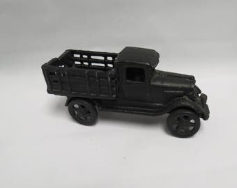 Cast iron toy truck | Etsy