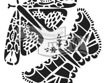 Folk art stencils | Etsy