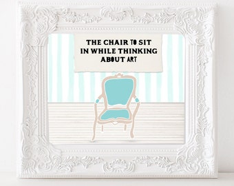 Thinking chair | Etsy