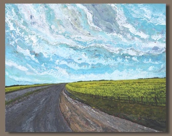 Prairie landscape | Etsy