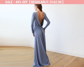 Backless prom dress | Etsy