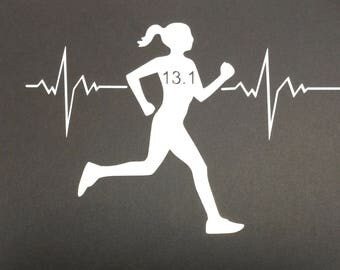 Running decal | Etsy