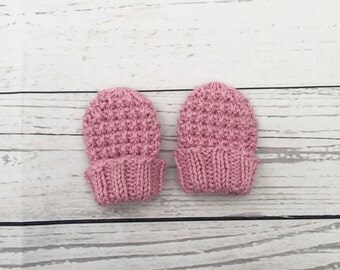 Pink mittens | Etsy