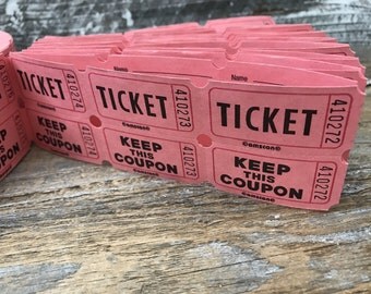 Door prize tickets | Etsy