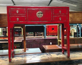 Narrow console table | Etsy