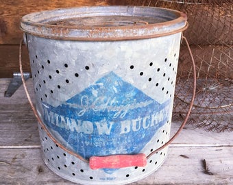 Minnow bucket | Etsy