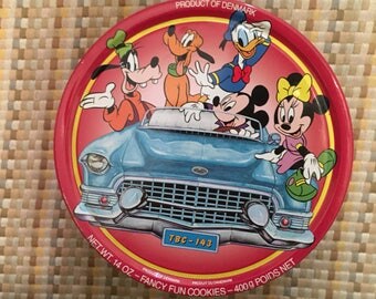 Mickey mouse tin | Etsy