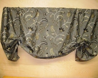 Gathered valance | Etsy