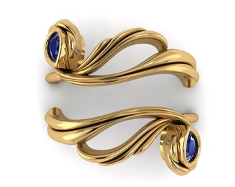 Sapphire ring guard | Etsy