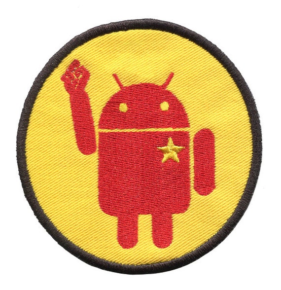 Android Embroidered Patch/Badge Revolution Android