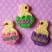 Plastic Canvas: Easter Egg Magnets Easter by ReadySetSewbyEvie
