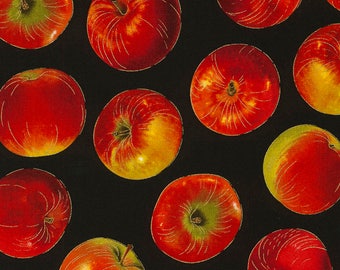 Apple fabric | Etsy