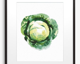 Items similar to PDF embroidery pattern: Cabbage Rose Fancy on Etsy