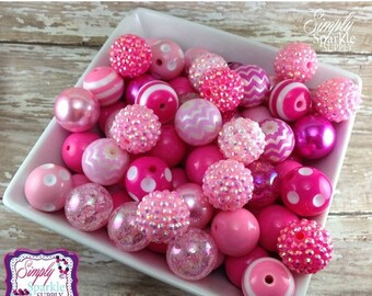 Hot pink jewelry | Etsy