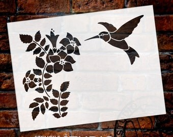 Stencil colibri | Etsy