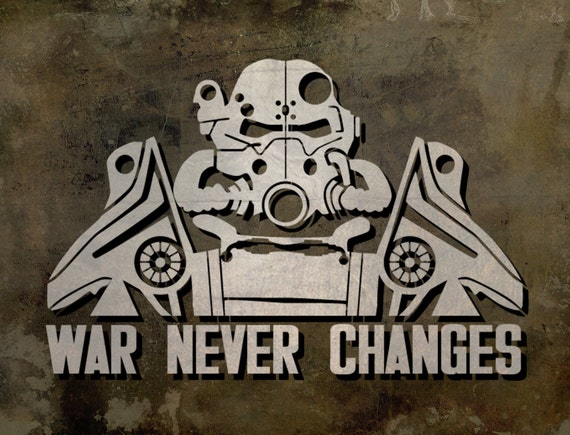 Fallout Power Armor Inspired Vinyl Decal Sticker