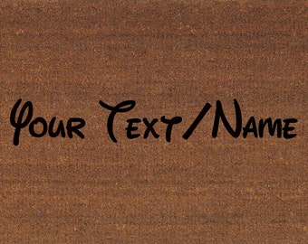 disney door mat – Etsy