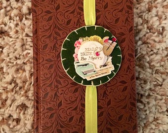 Hand sewn bookmarks by BeQi by GiveAWhoot on Etsy