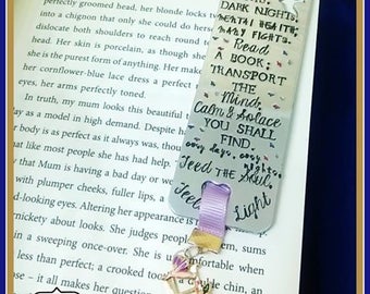 Poem bookmark | Etsy