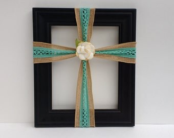 Ribbon with cross | Etsy