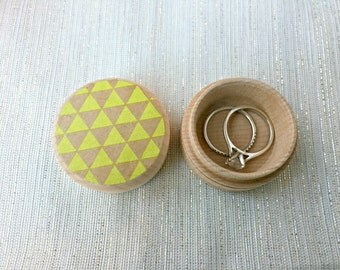 Geometric ring box | Etsy