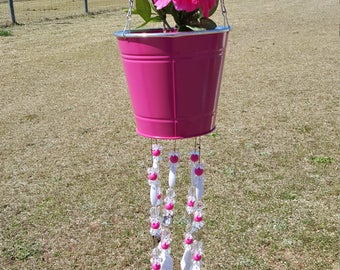 Hanging flower pot | Etsy