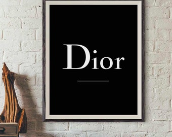 Dior logo | Etsy
