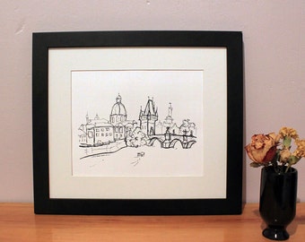 Charles bridge | Etsy