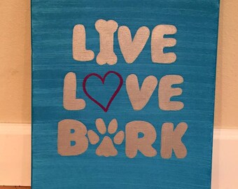 Live love bark | Etsy