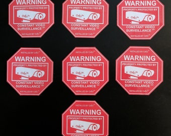 Security stickers | Etsy