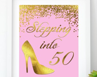 Stepping into 50 | Etsy