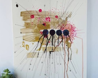 Line and wash art | Etsy