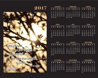 Scripture calendar | Etsy