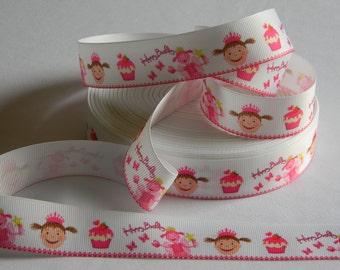 Happy birthday ribbon | Etsy