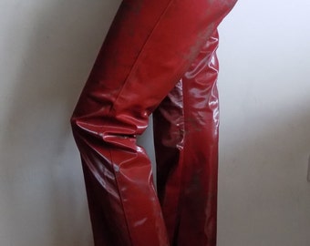 Vinyl pants | Etsy