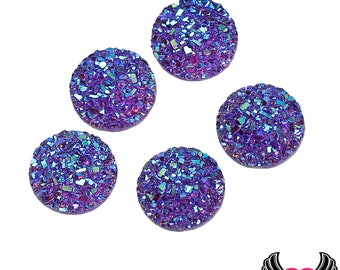 Purple glitter stone | Etsy