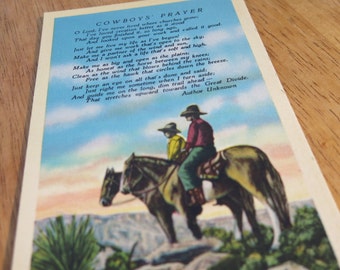 Cowboy prayer | Etsy