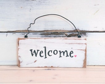 Small welcome sign | Etsy