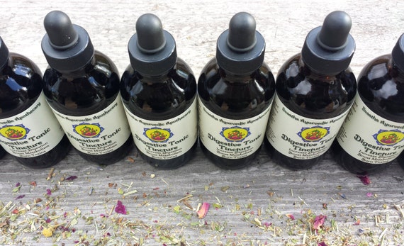 Digestive Tonic Tincture Organic Ayurvedic Formula