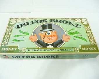 Go for broke game | Etsy