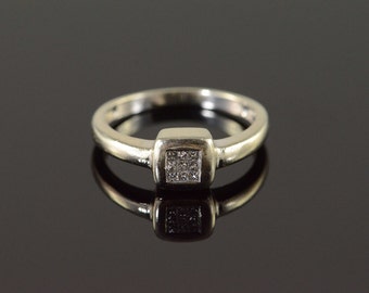 Invisible set ring | Etsy