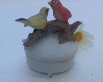 Bird trinket box | Etsy