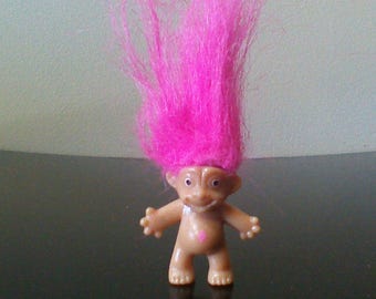 Vintage Ace Novelty Treasure Troll Doll Chef Troll Cook