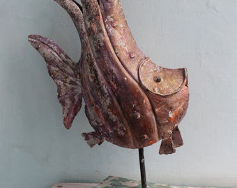 Fish statue | Etsy