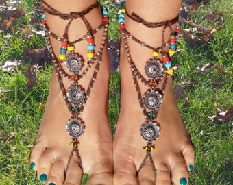 Macrame sandals | Etsy