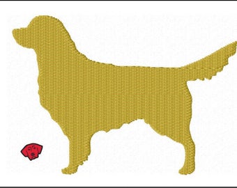 Retriever embroidery | Etsy