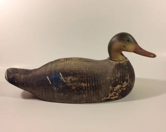 Wooden duck decoy | Etsy