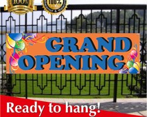 Unique grand opening banner related items | Etsy