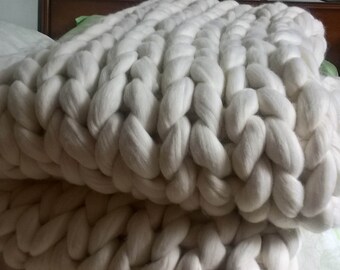 Italian wool blanket | Etsy