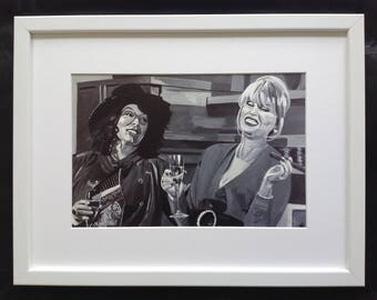 What Would Patsy and Edina Do Darling Ab Fab. Absolutely